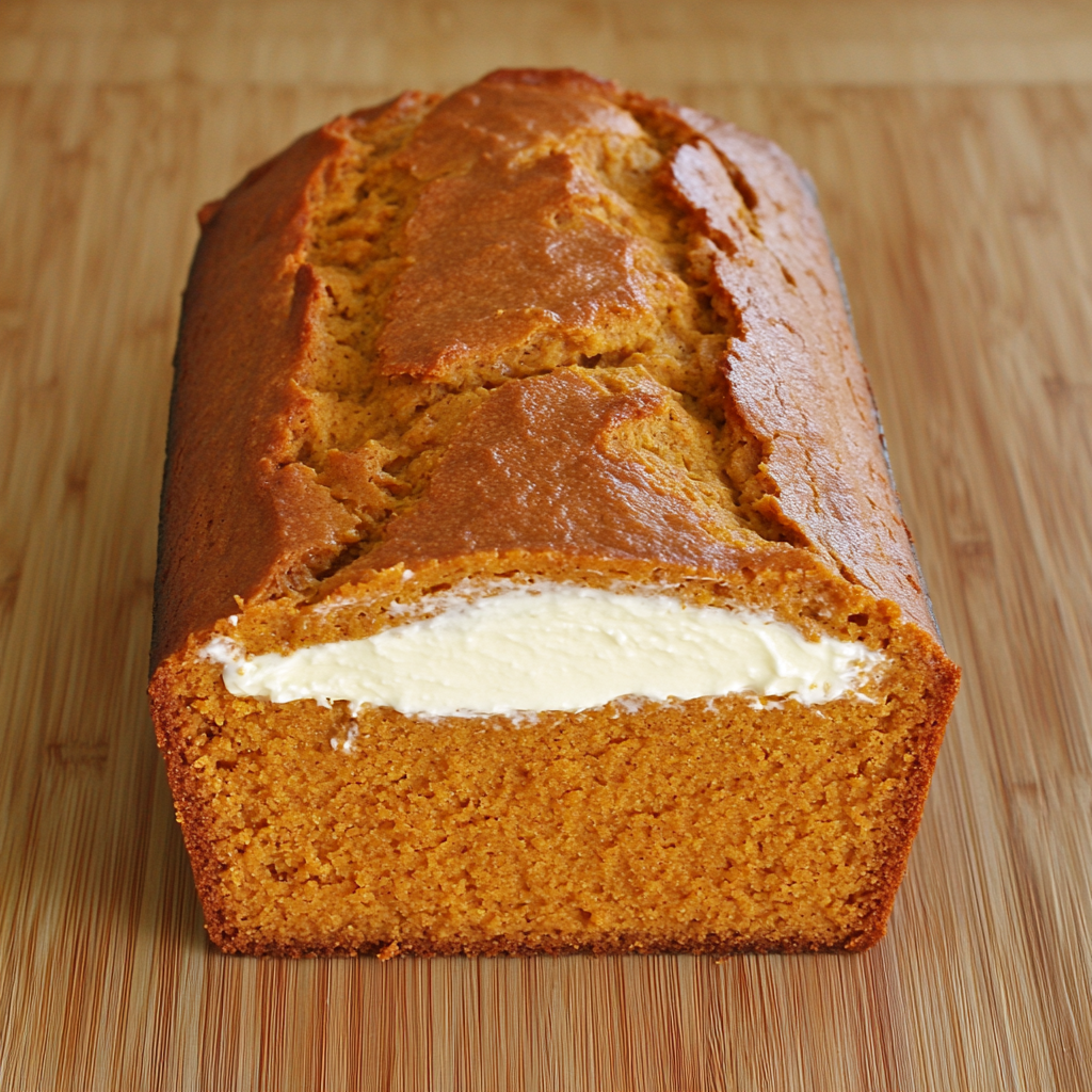 Pumpkin Cream Cheese Bread - Cravingdish