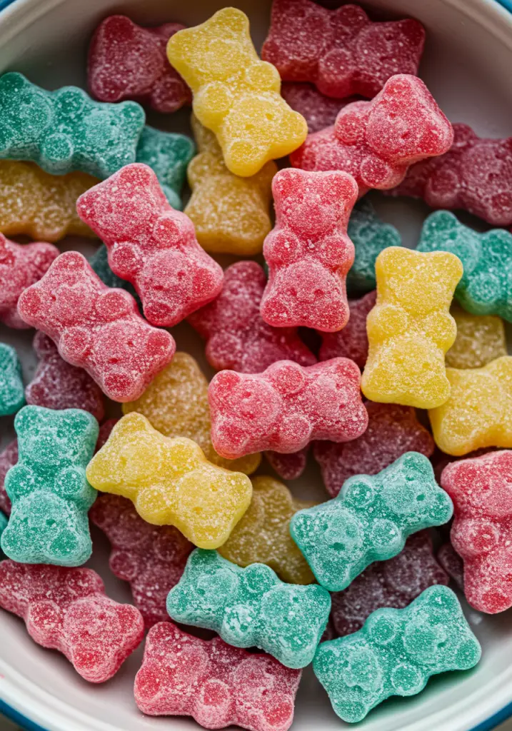 Frozen Gummy Bears - Cravingdish