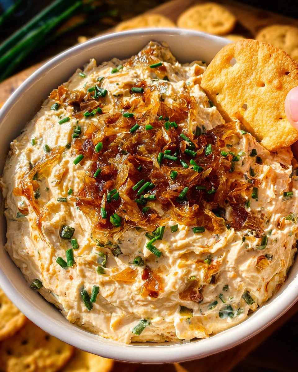 Caramelized Onion Chip Dip
