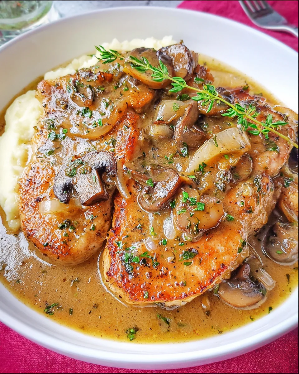 Smothered Turkey Chops